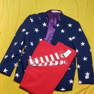 OppoSuits Suits & Blazers | Star Wars Darth Vader Opposuit Suit W Tie ...